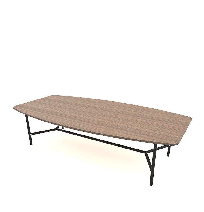 MIRA Curve Rectangular Coffee Table - Laelko